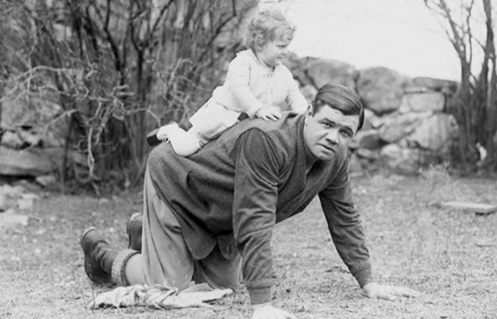 Babe Ruth with Child | D&R Greenway