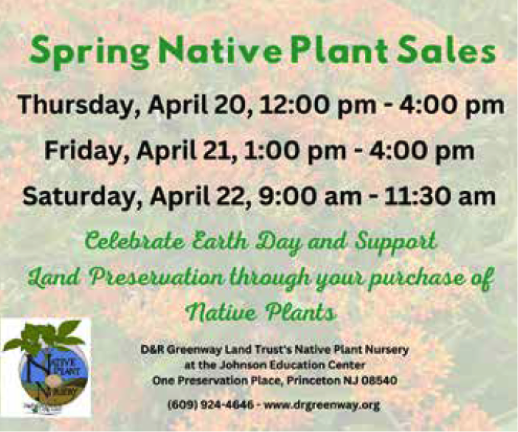 Spring 2023 Native Plant Sale!! | D&R Greenway